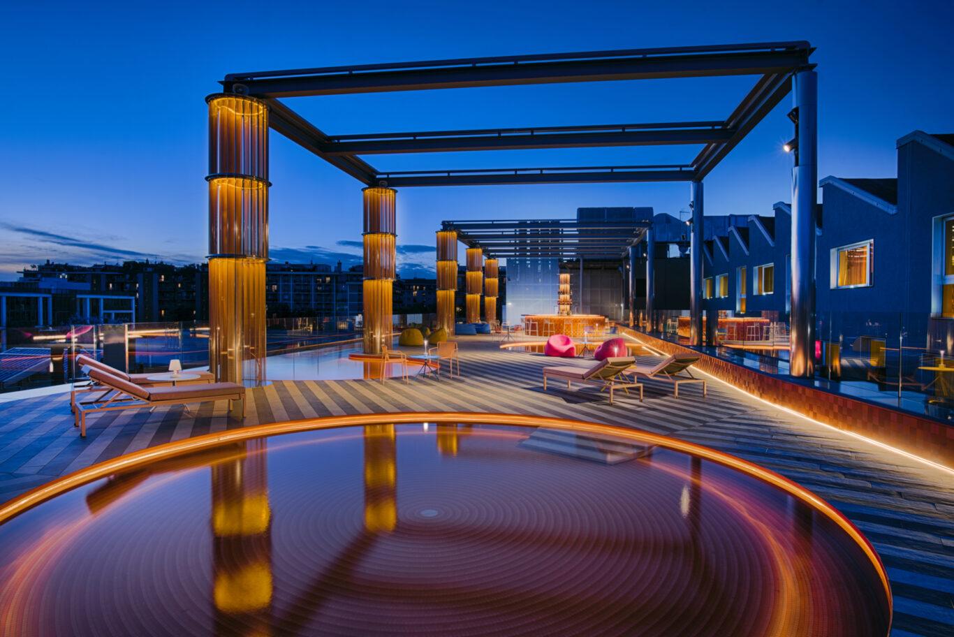 Vertigo rooftop pool and bar | nhow Milan Hotel