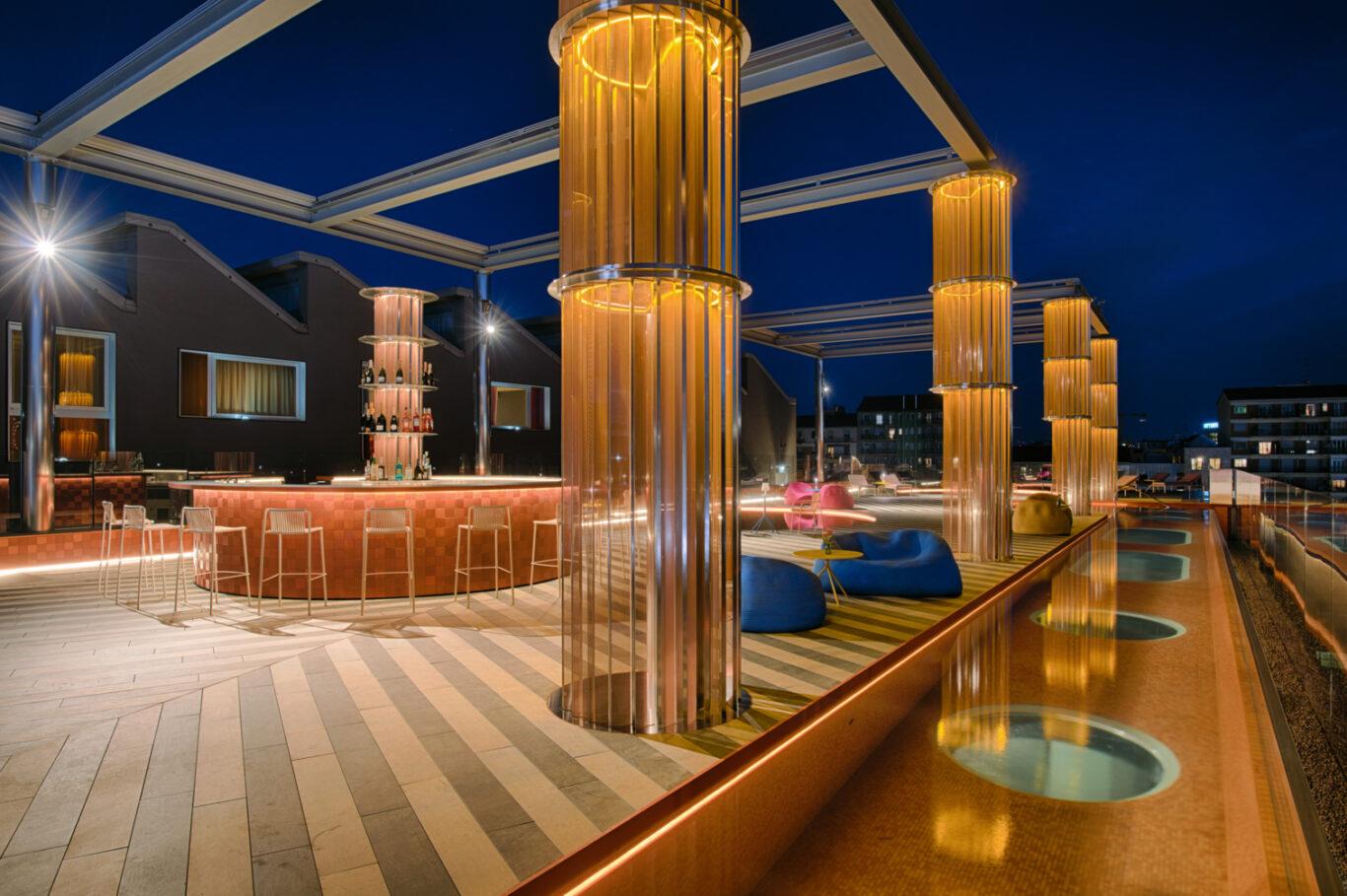 Vertigo rooftop pool and bar | nhow Milan Hotel