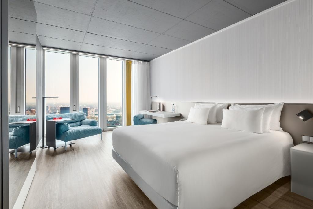 Reserveer premium sunrise kamer in Rotterdam | nhow Hotel