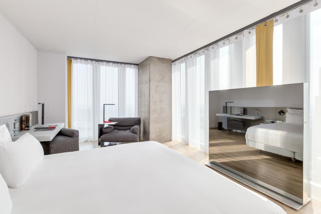 Reserveer premium sunrise kamer in Rotterdam | nhow Hotel