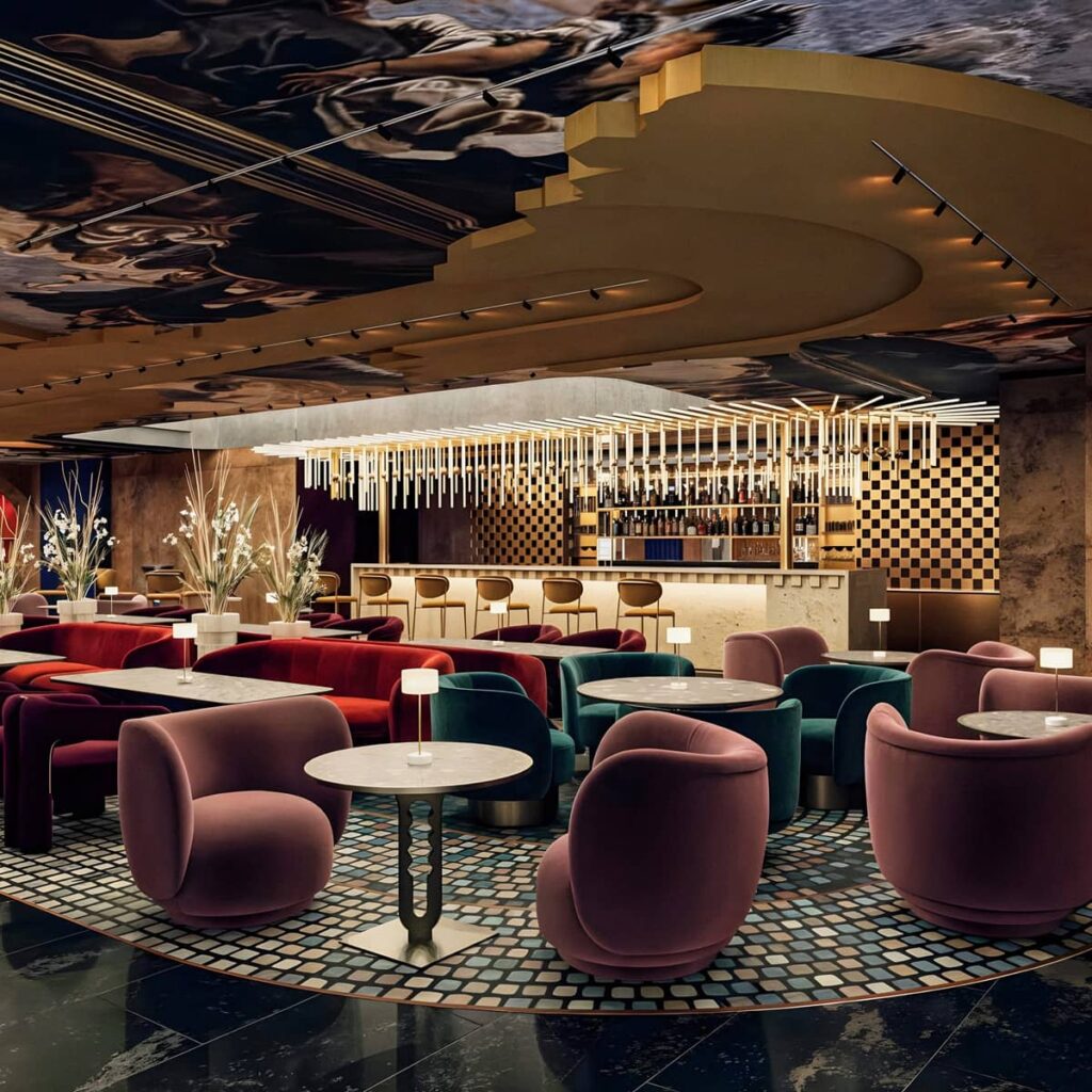 LUDO restaurant, cocktail bar, breakfast | nhow Roma Hotel